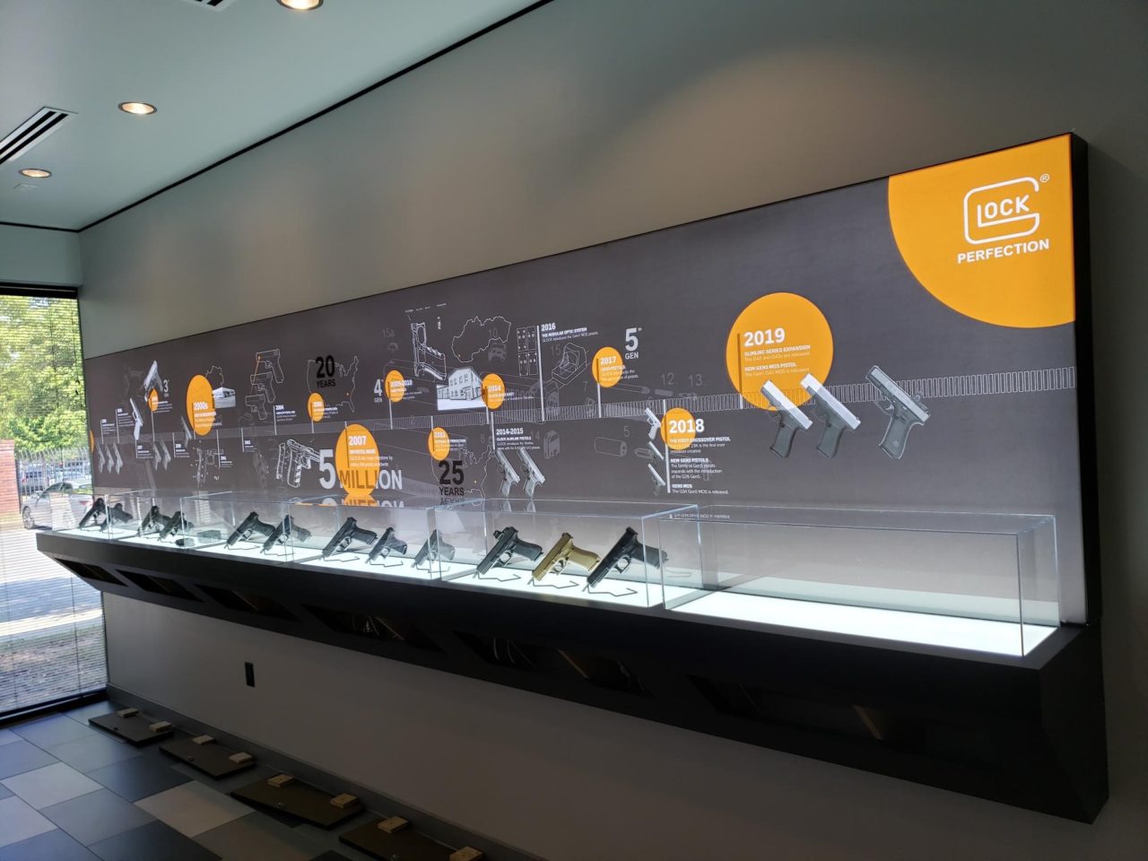 Glock Millwork and Lightbox Integration - SEG Systems