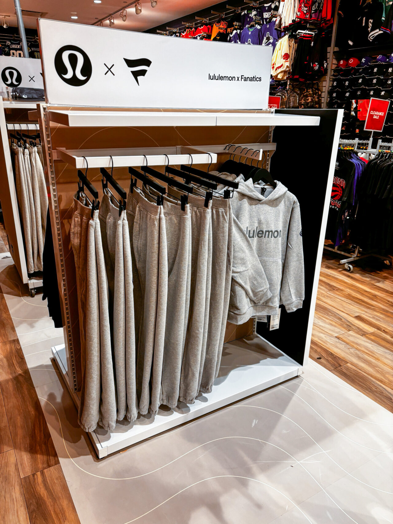 Lids & Lululemon Collaboration MODify™ Retail Fixtures - SEG Systems
