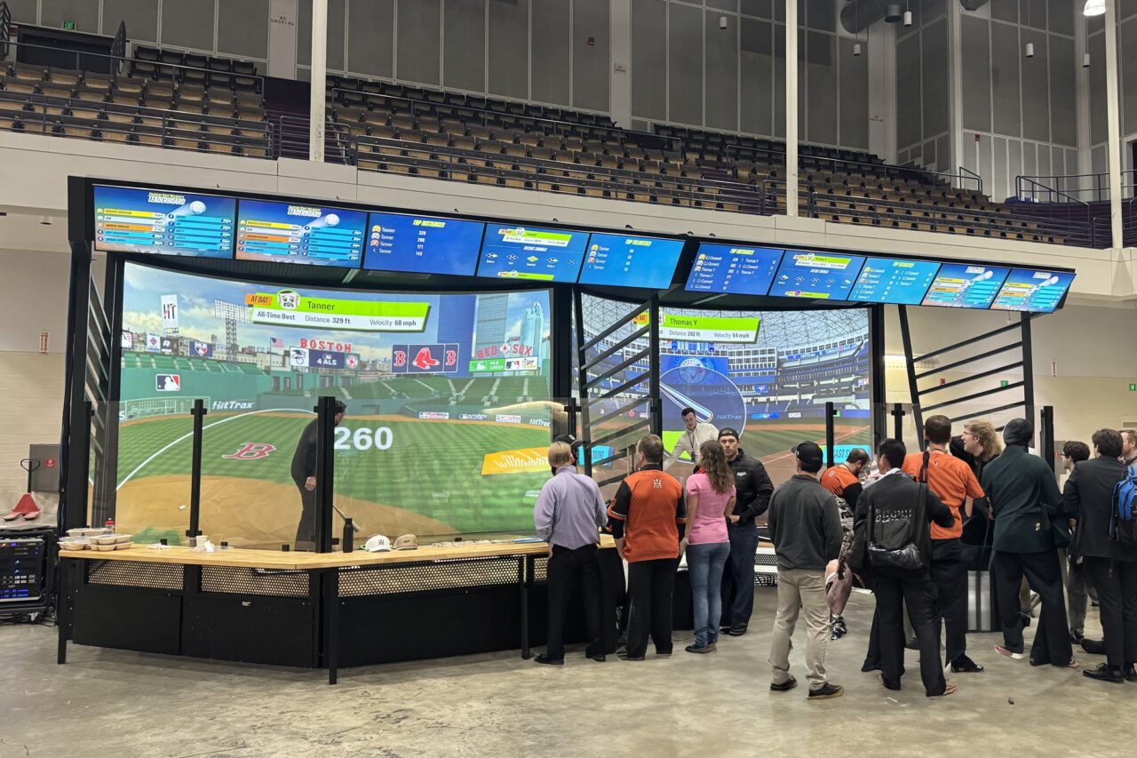 Curved SEG Frames for Home Run Dugout - SEG Systems